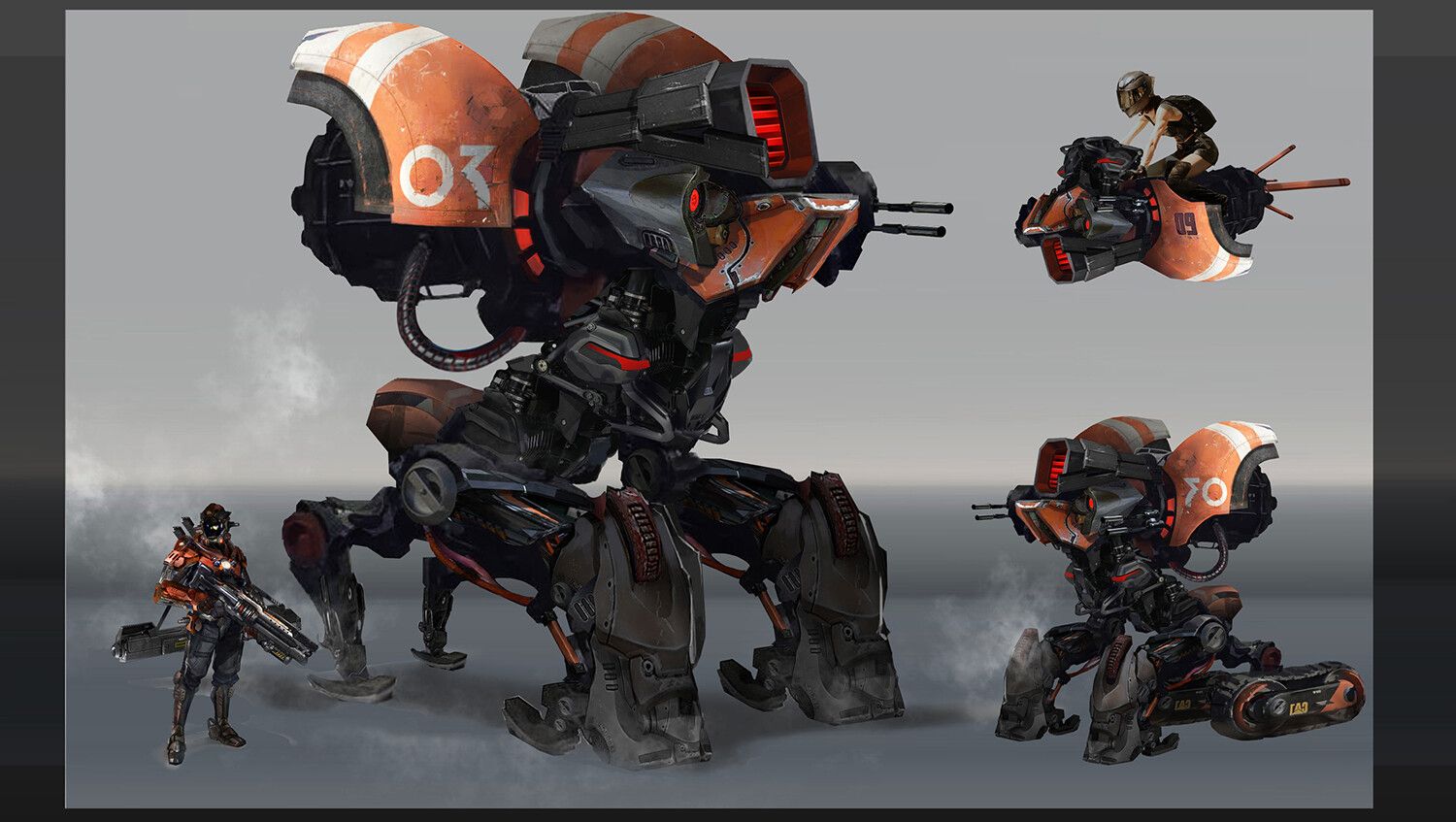 Mech by Timsong | Scrolller
