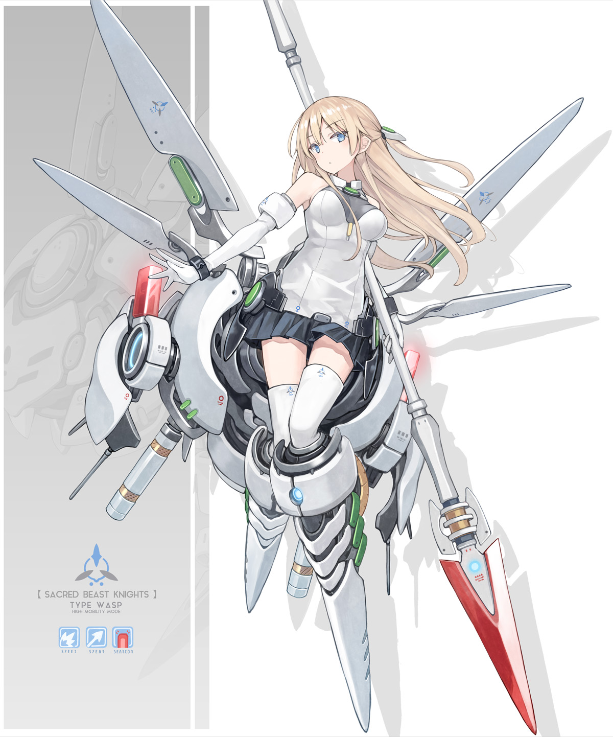 Mecha Girl [original] | Scrolller