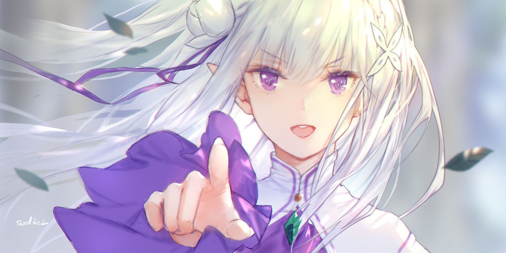 [Media] Emilia pointing | Scrolller