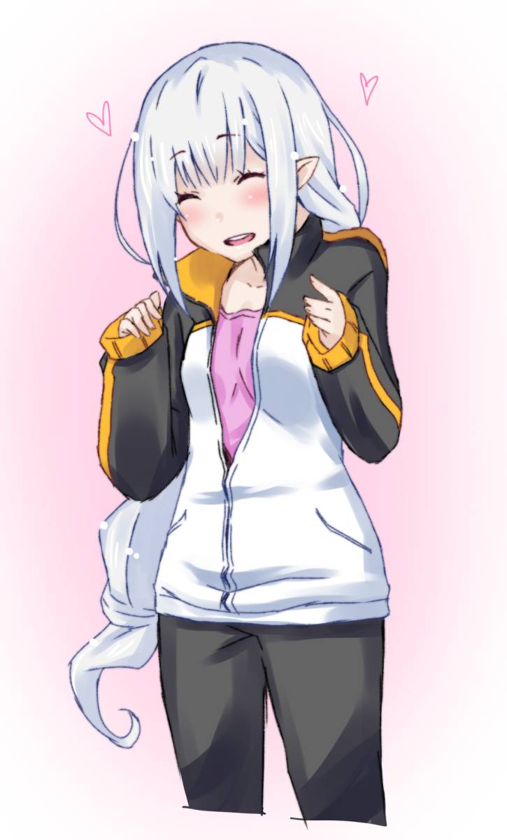 [Media] Emilia wearing Subaru's clothes | Scrolller