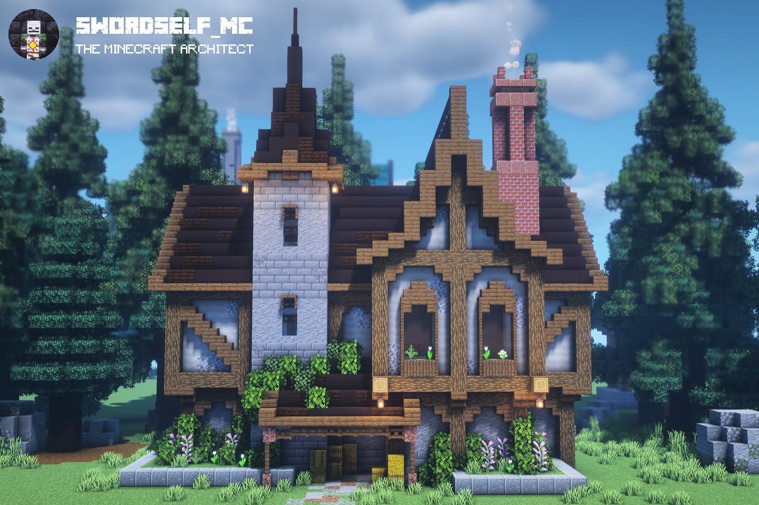 Medieval house I built a while ago. Thoughts? | Scrolller