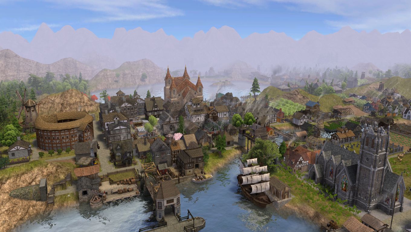 Medieval town center | Scrolller