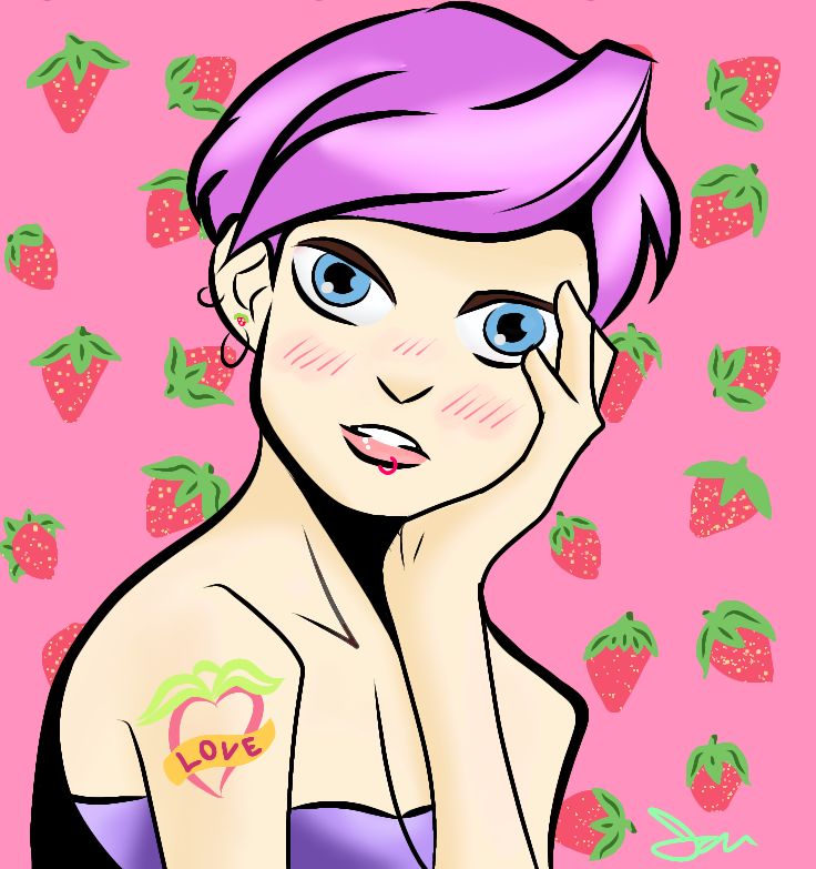 Meet "Strawberry" Jamie, he's a sweet femboy. | Scrolller