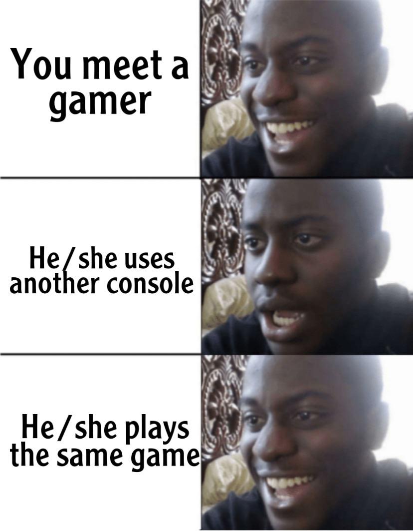 Meeting gamers | Scrolller