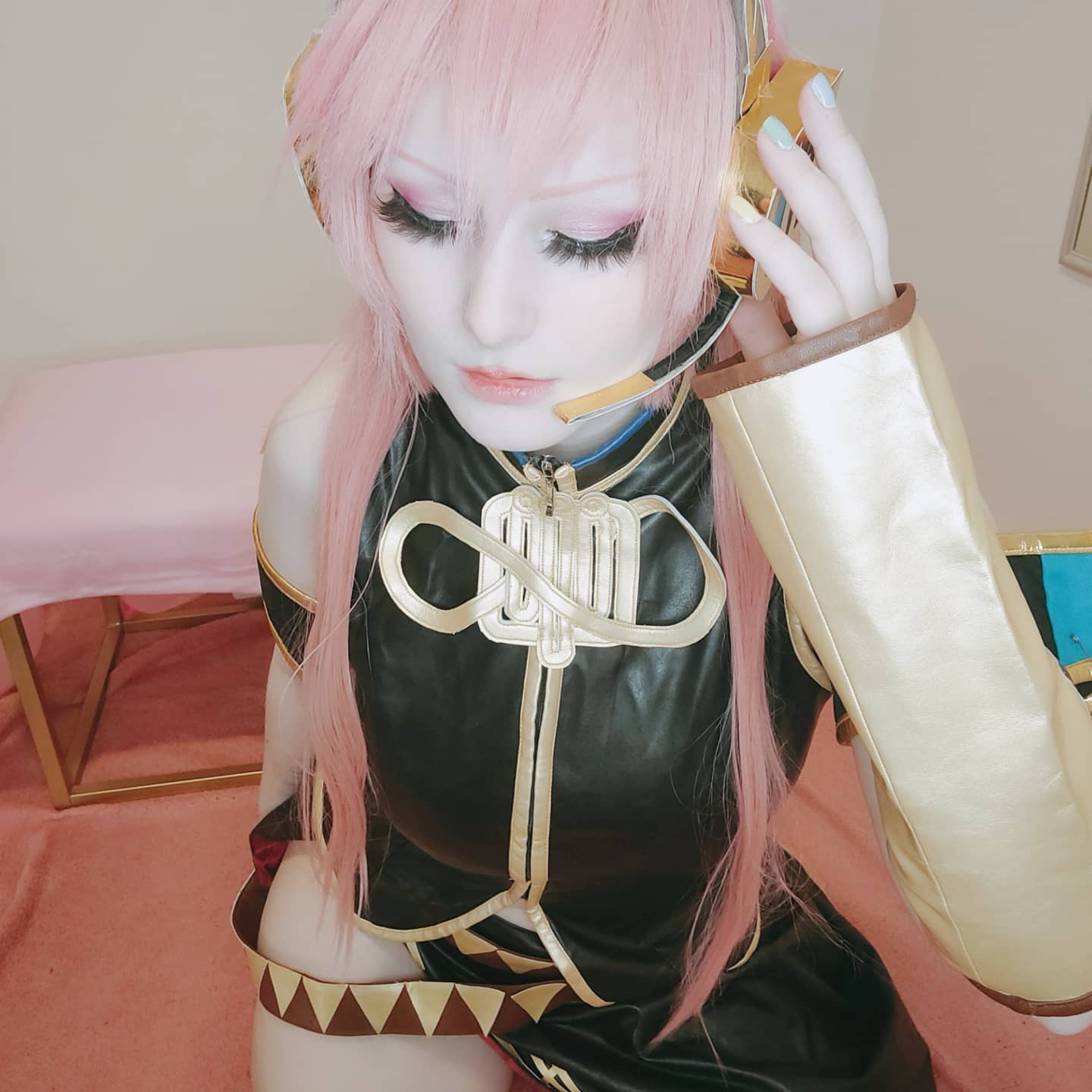 Megurine Luka cosplay by RoseQuartzFck | Scrolller