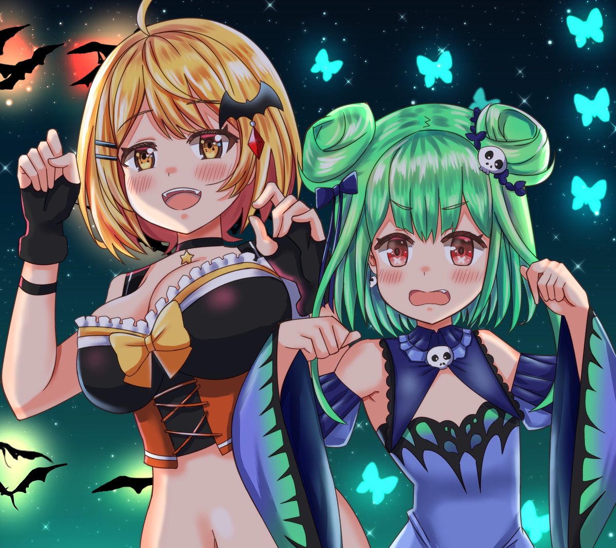 Mel x Rushia | Scrolller