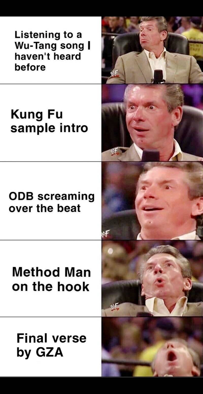 [MEME] The signs and stages of a Wu-Tang banger | Scrolller