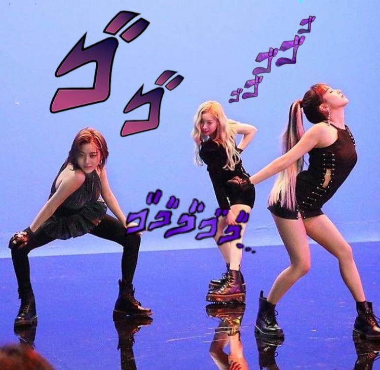 Menacing poses ゴゴゴ | Scrolller