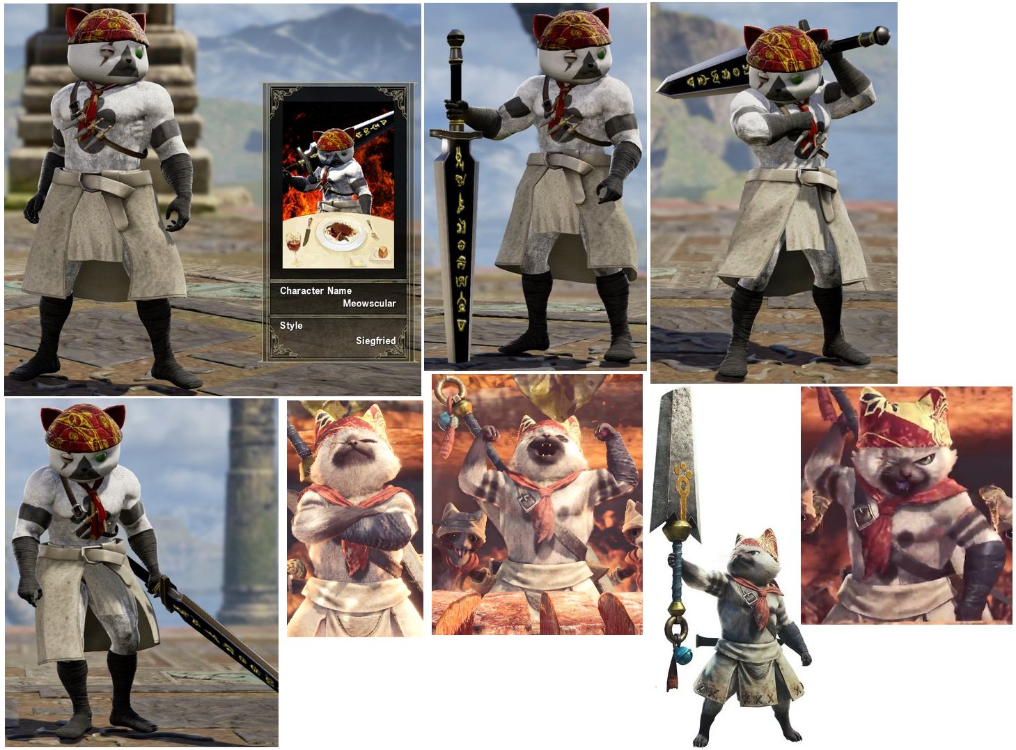 Meowscular Chef from Monster Hunter World | Scrolller
