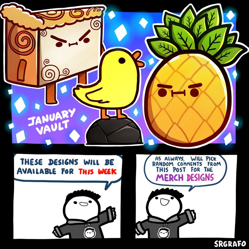 Merch Week #85 - January Vault | Scrolller