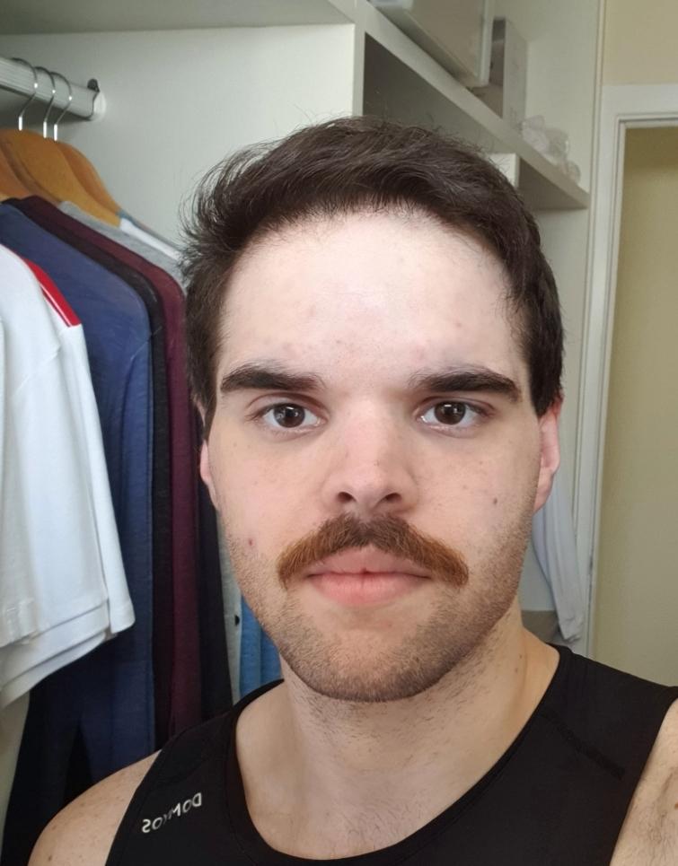 Messed Up My Beard Trim And Had To Take It Out Does The Mustache Work Thanks Scrolller