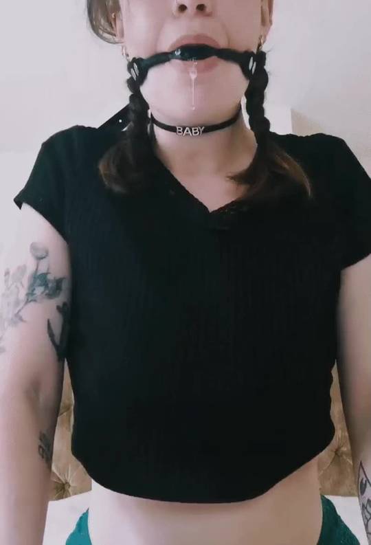 tiddy drop, but gagged and drooling [oc] | Scrolller