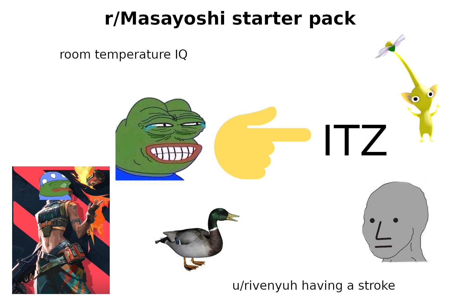 [META] r/Masayoshi starter pack | Scrolller
