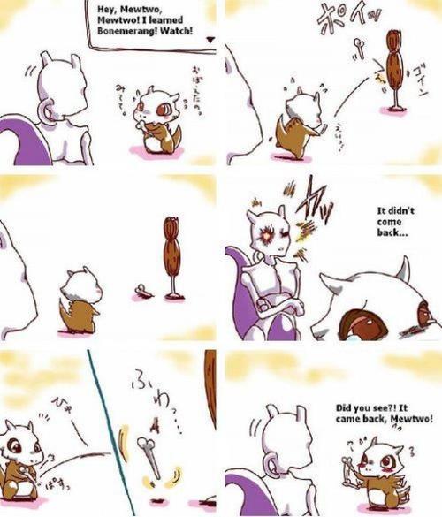 Mewtwo Comic 2 | Scrolller