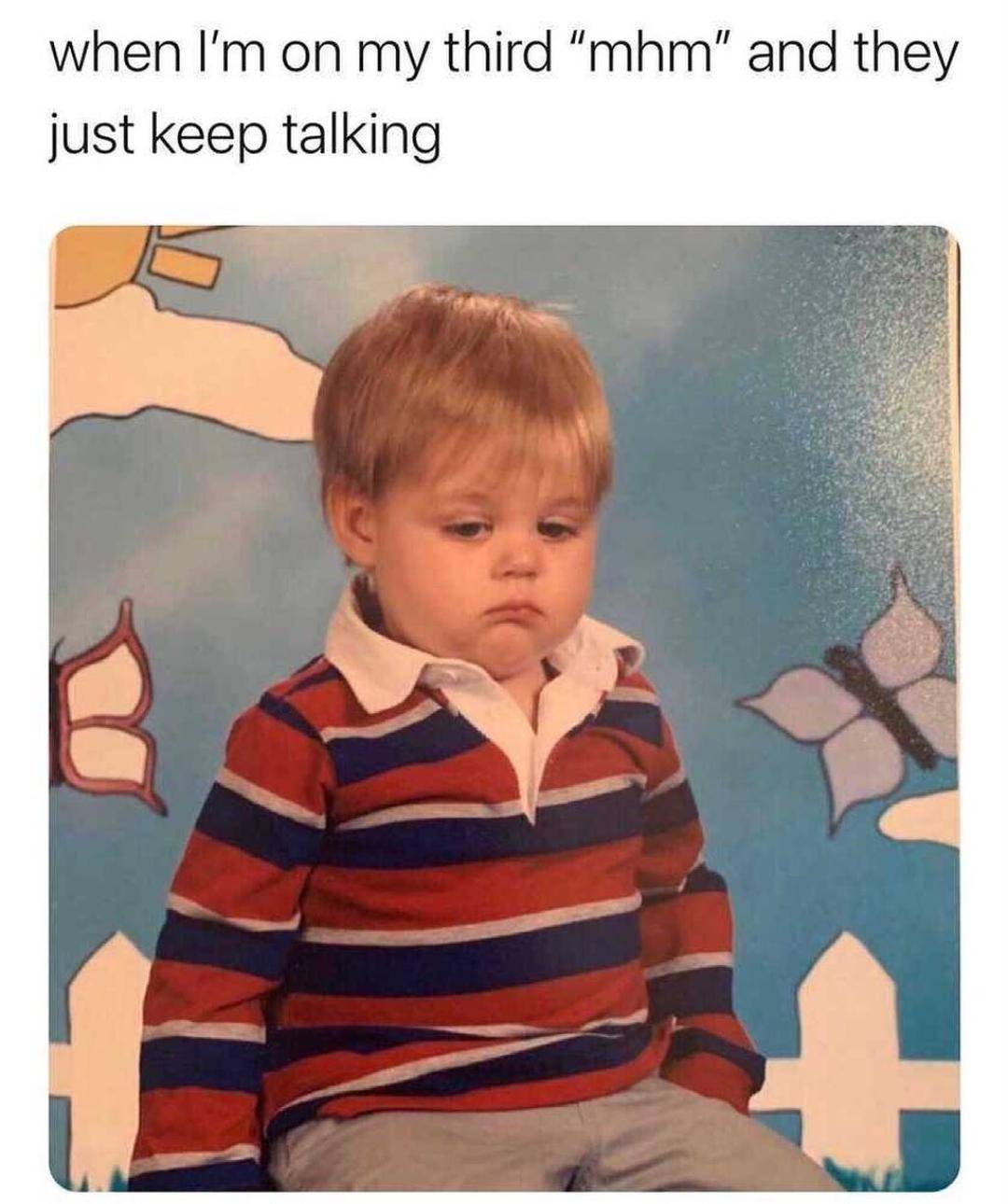 "Mhm"... "Wow!"... "That's crazy!". | Scrolller