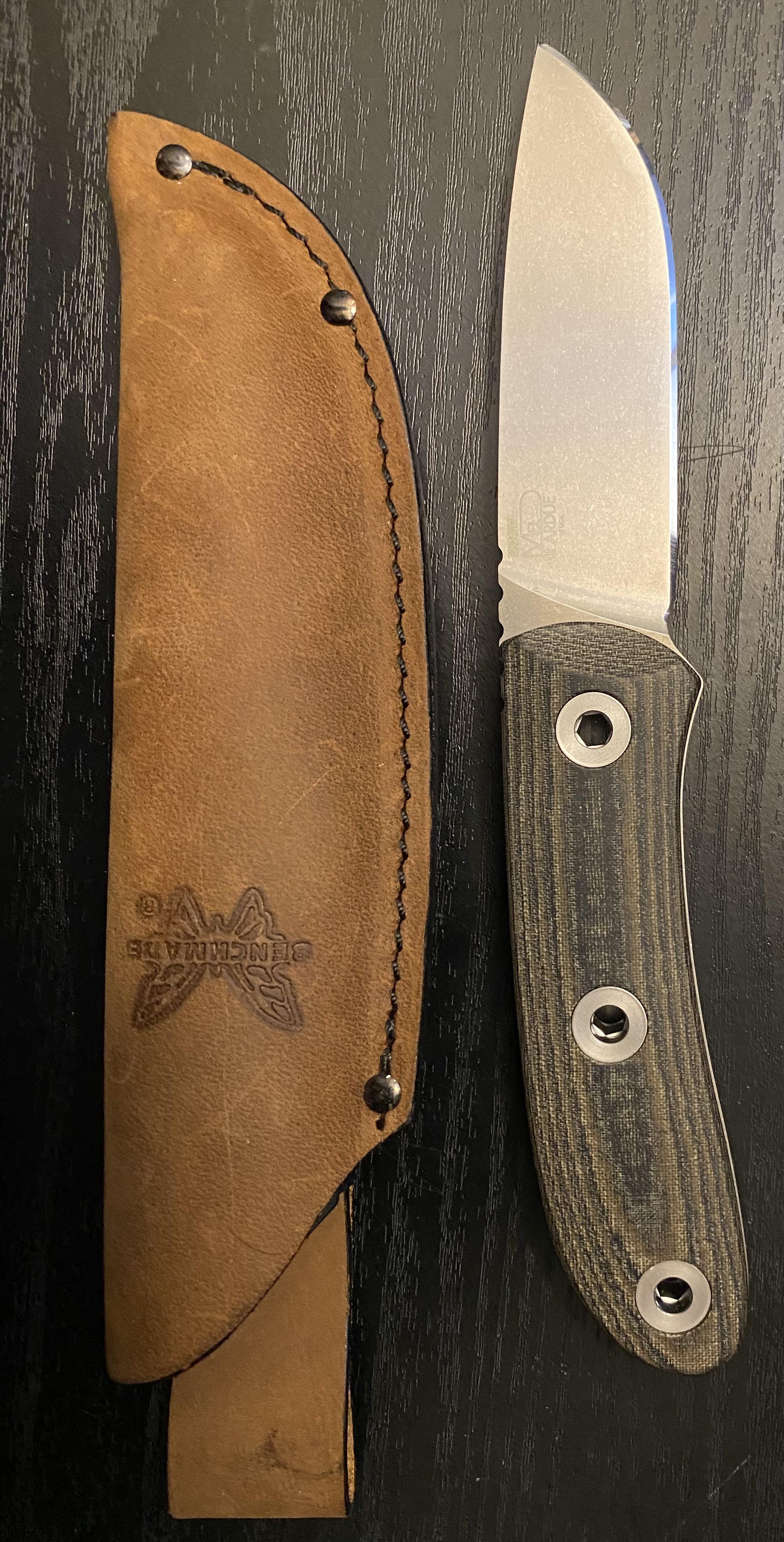 Micarta Monday with the BM Mel Pardue Hunter | Scrolller