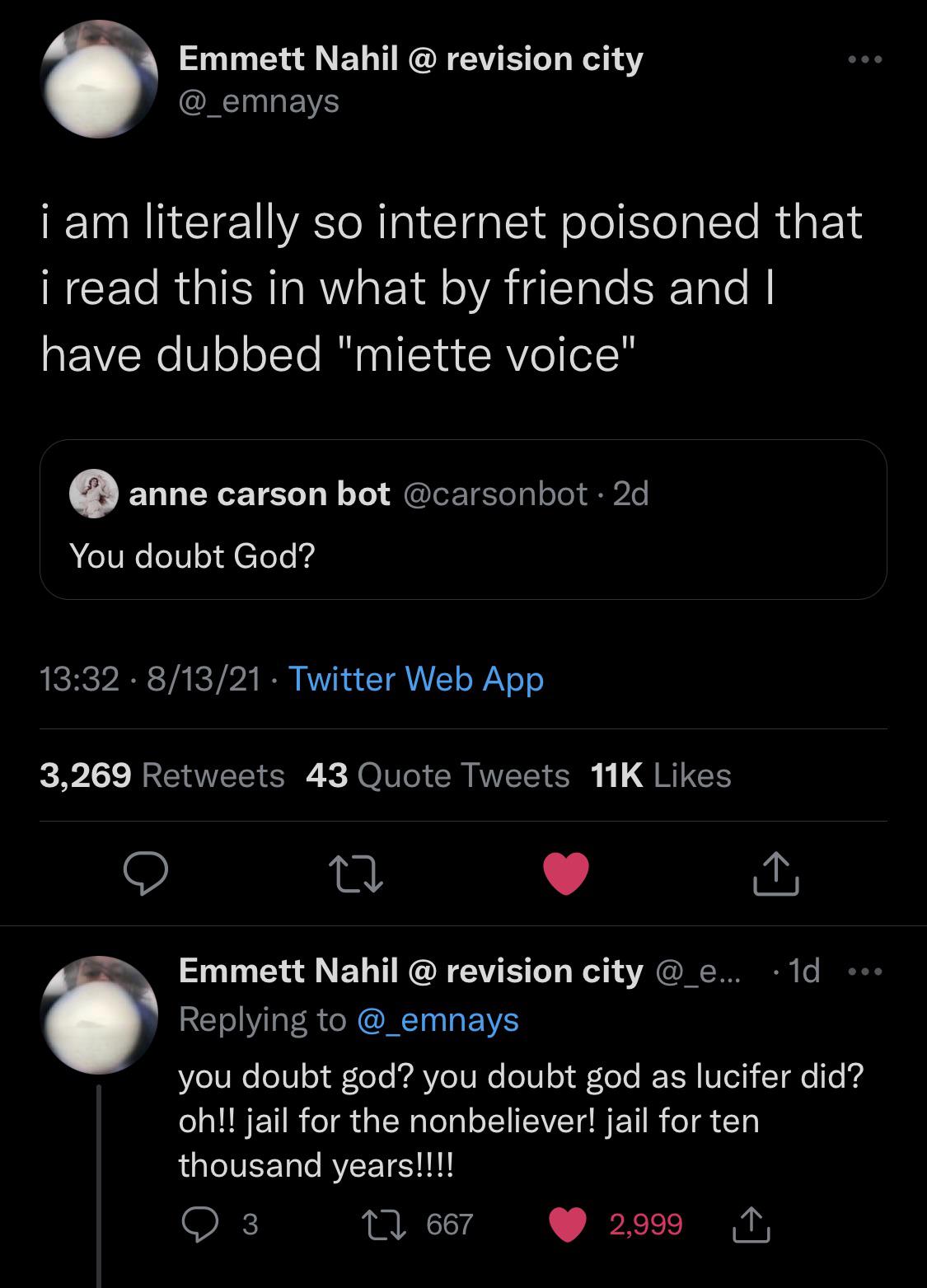 “Miette voice” | Scrolller