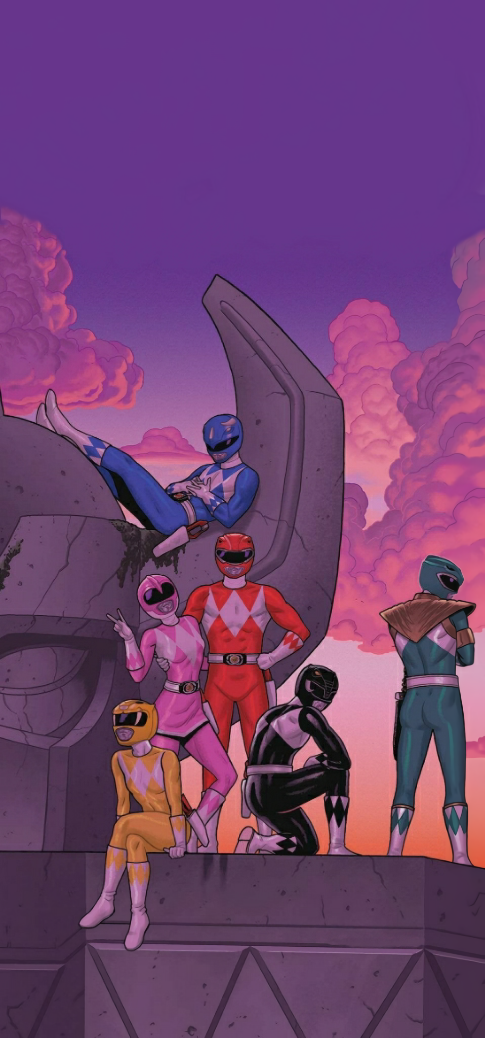 MIGHTY MORPHIN POWER RANGERS by Joe Quinones | Scrolller