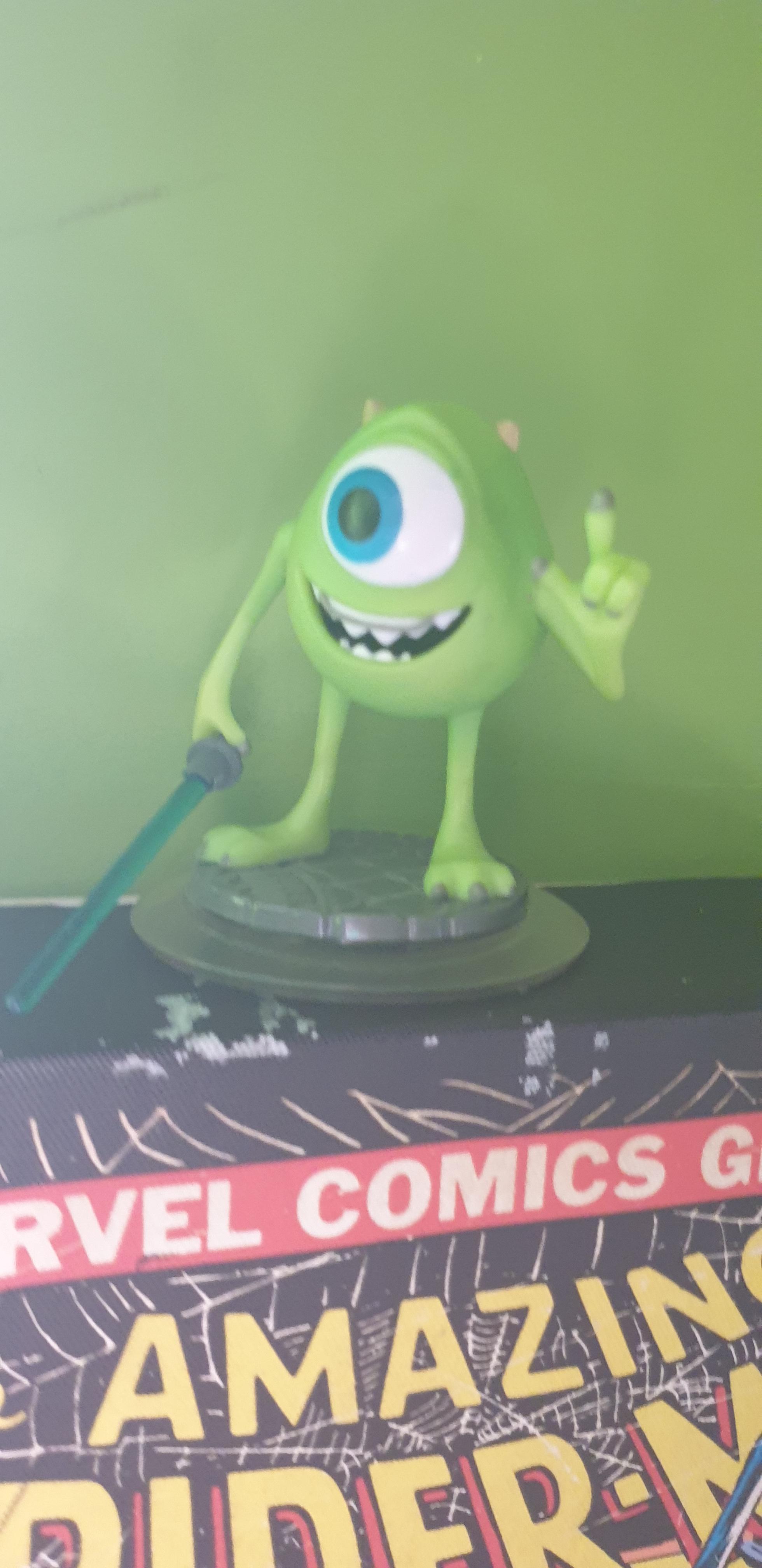 Mike wazowski with lightsebr | Scrolller