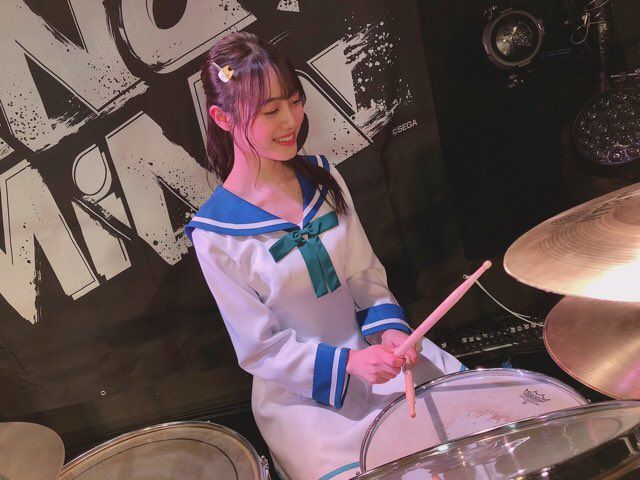 Miku Ito as the drummer for HaNaMiNa | Scrolller