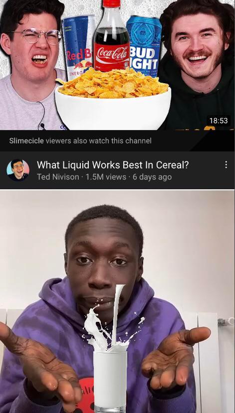 milk, obviously | Scrolller