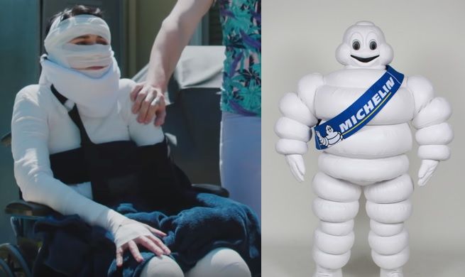 Mimi low-key looks like the Michelin Man | Scrolller