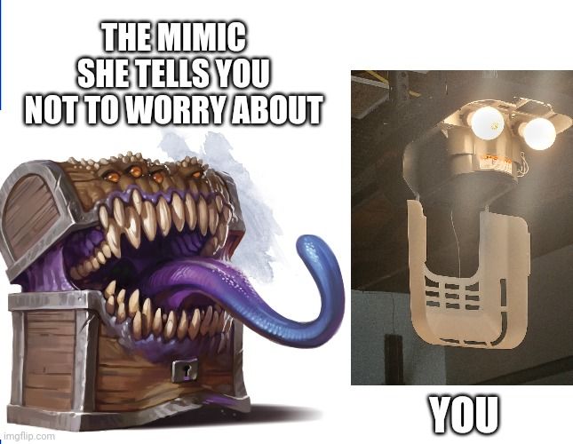 Mimics are a lot less impressive in real life. | Scrolller