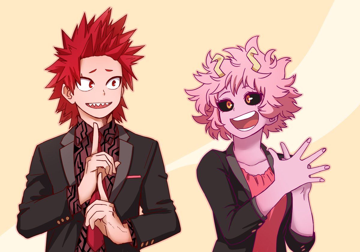 Mina and Kirishima dressed up | Scrolller