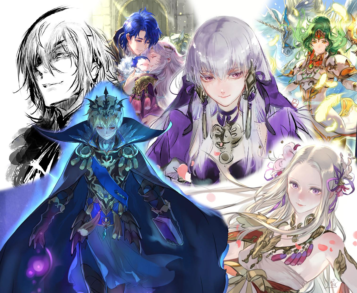 Mini Artist Spotlight: Suzuki Rika (鈴木理華) - After Cipher's end and Eldigan's Resplendent, I am ...