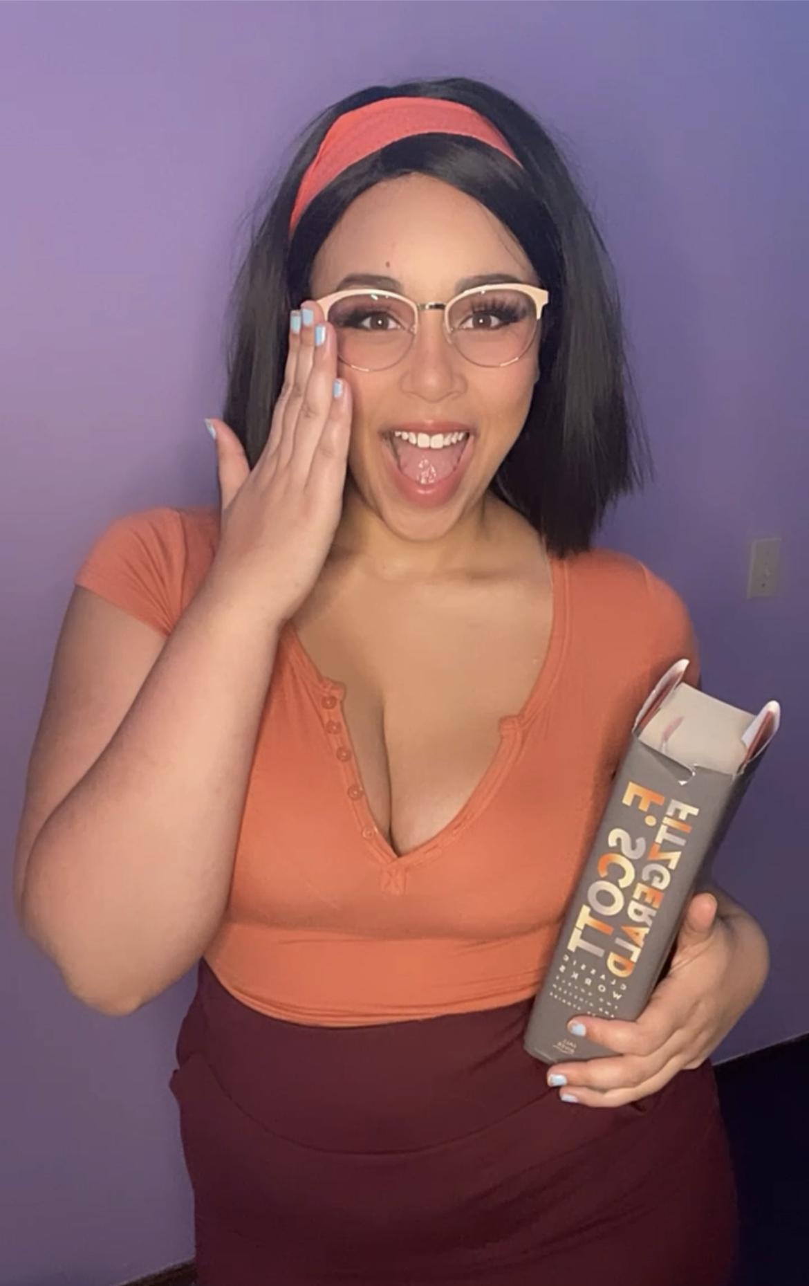 mirandainpixels as Velma Dinkley from Scooby Doo | Scrolller