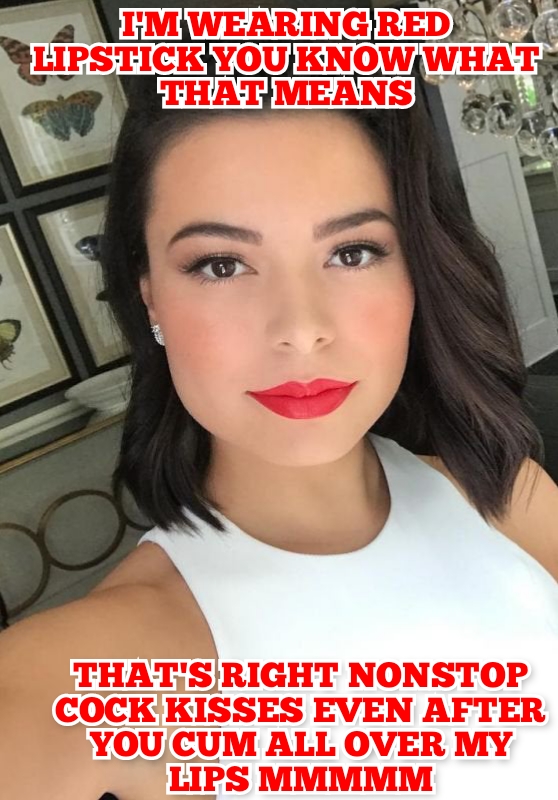 Miranda's red lips means...? | Scrolller