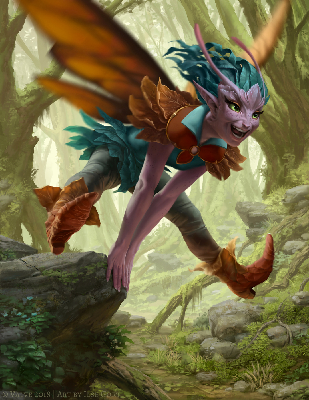 Mischievous Fae by Ilse Gort | Scrolller