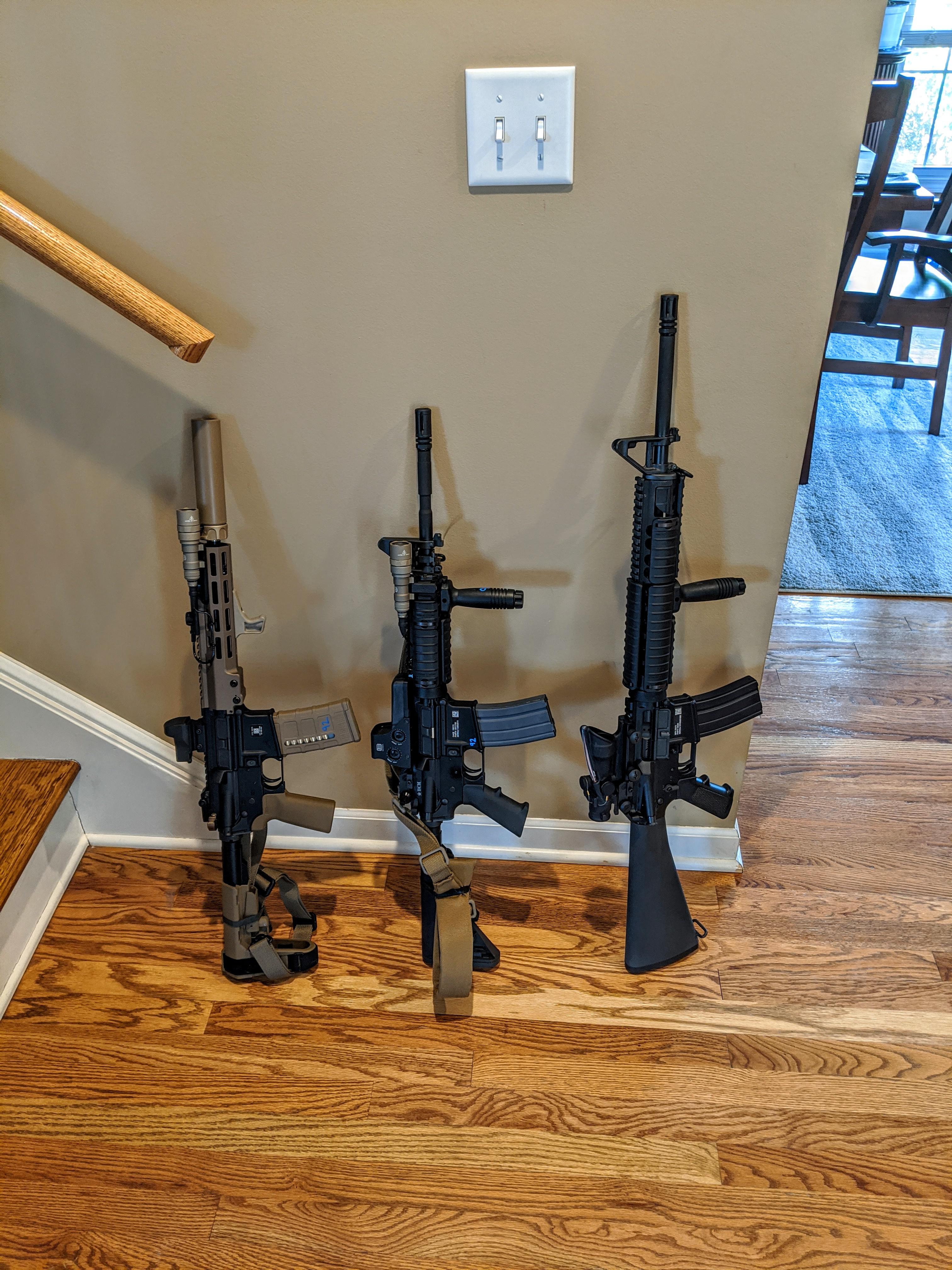 MK18 ModX, M4 SOPMOD Block 1.5, and an FN M16A4 | Scrolller