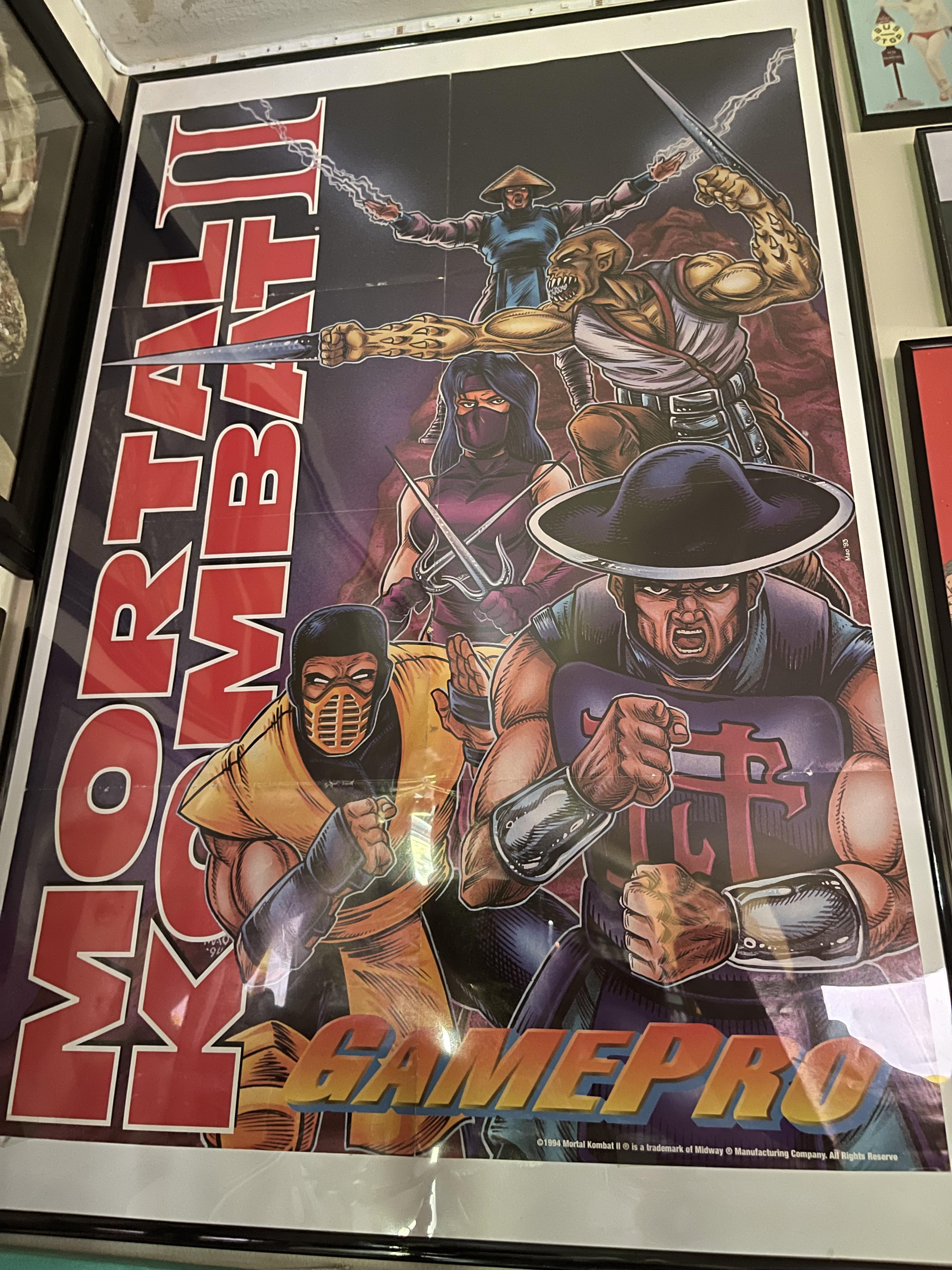 MK2 poster at my sister's house | Scrolller