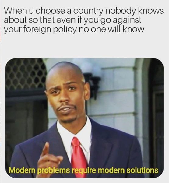 Modern problems require modern solutions | Scrolller