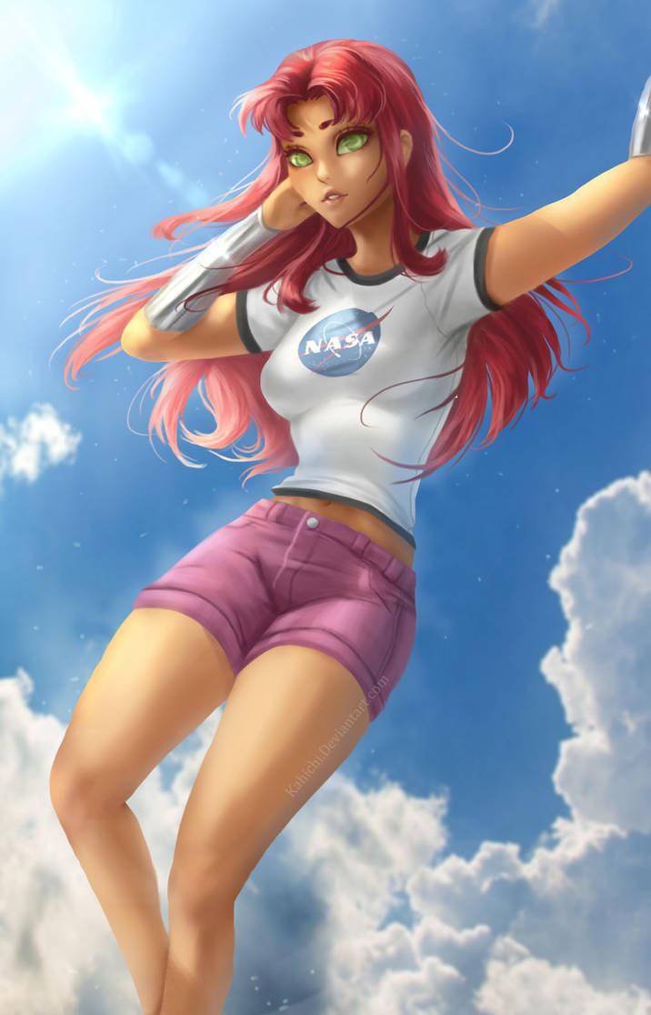 Modern Starfire 💫 (kahichi) | Scrolller