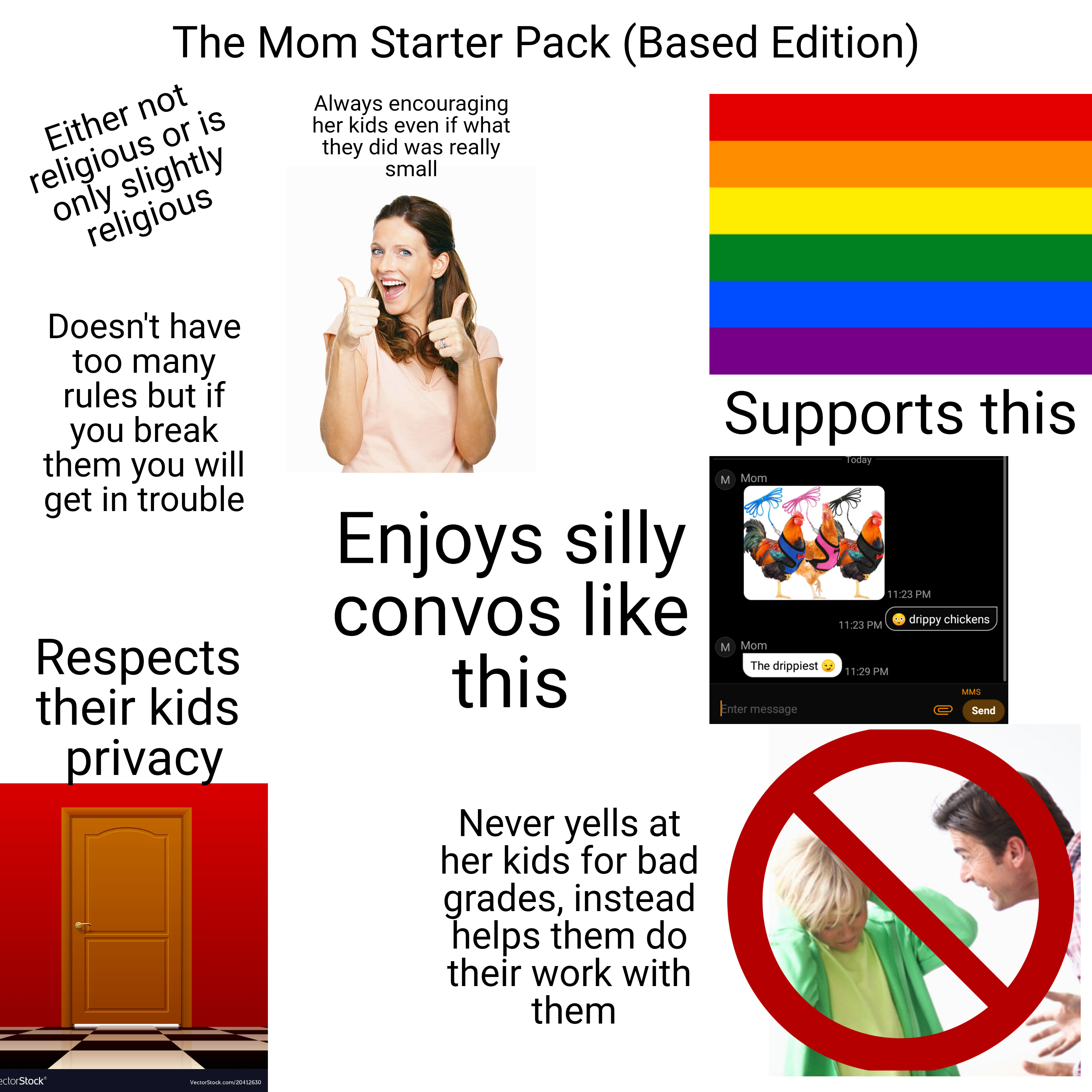 Mom Starterpack (Based Edition) | Scrolller