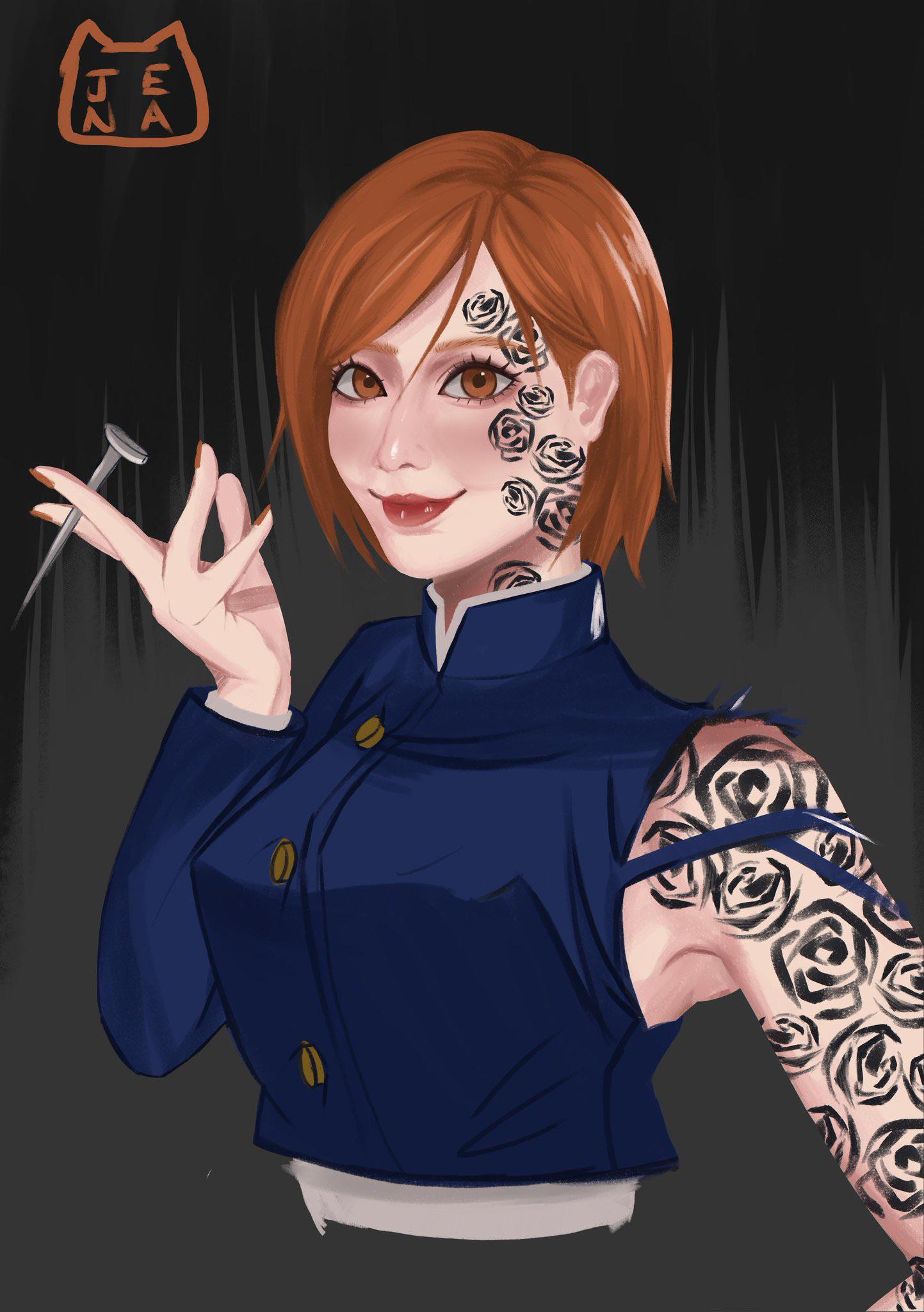 Momo as Nobara from Jujutsu Kaisen | Scrolller