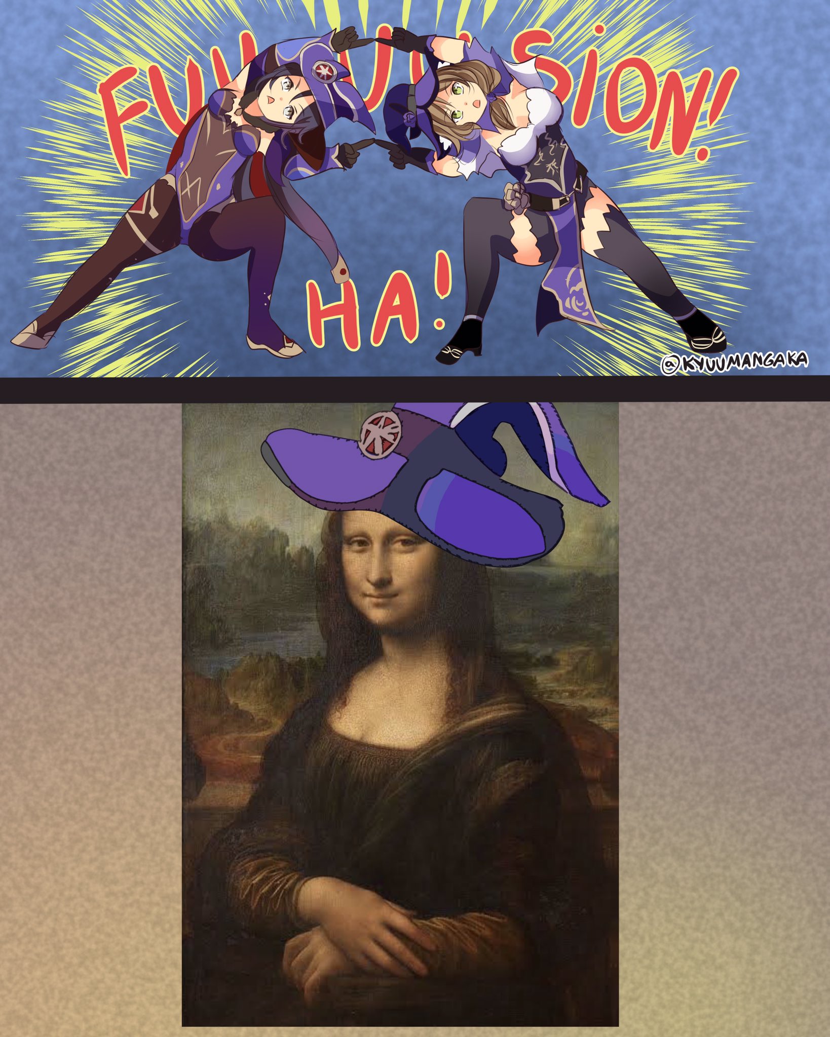 Mona + Lisa Fusion?! | Scrolller