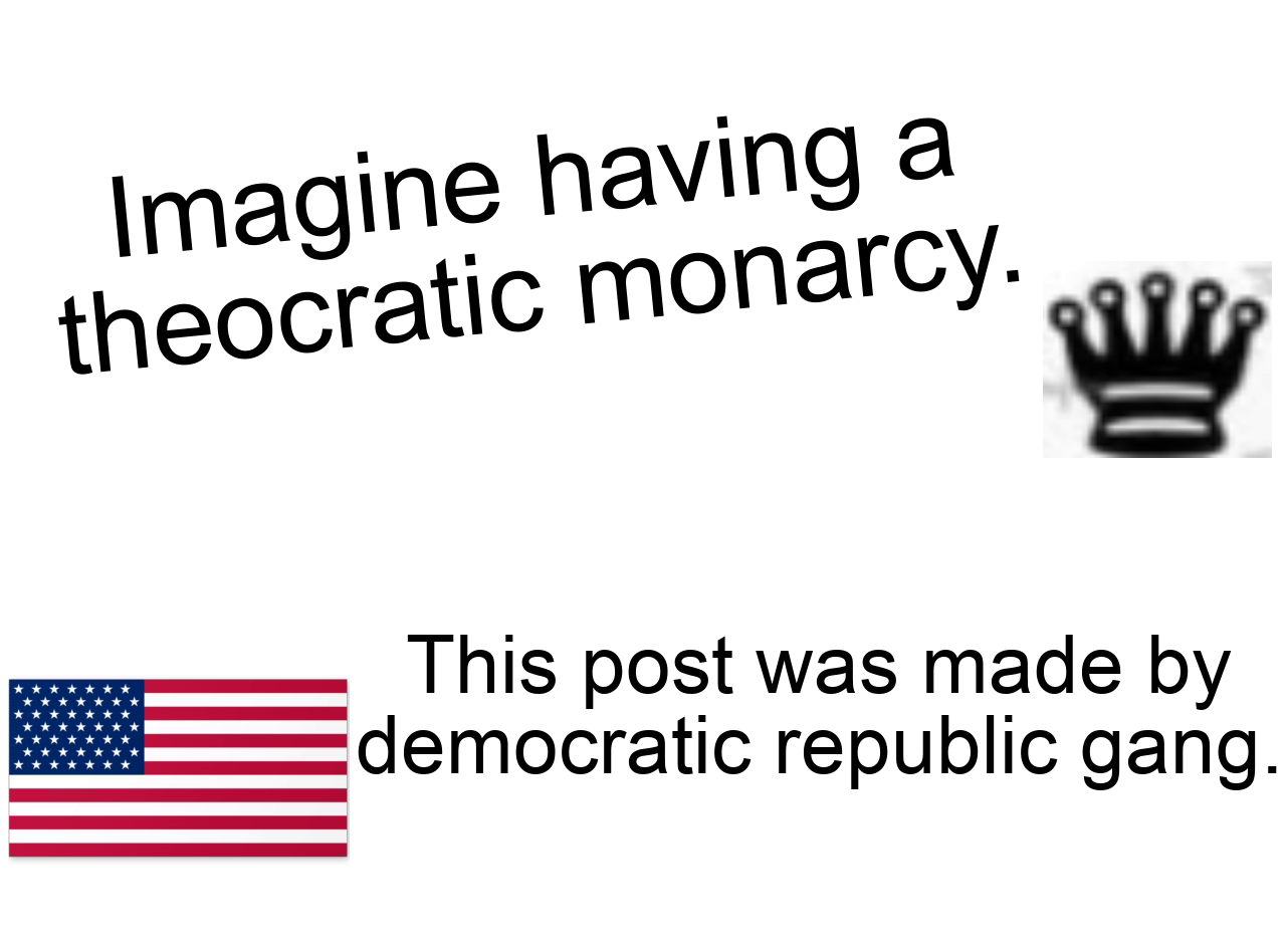 Monarchy is cringe. | Scrolller