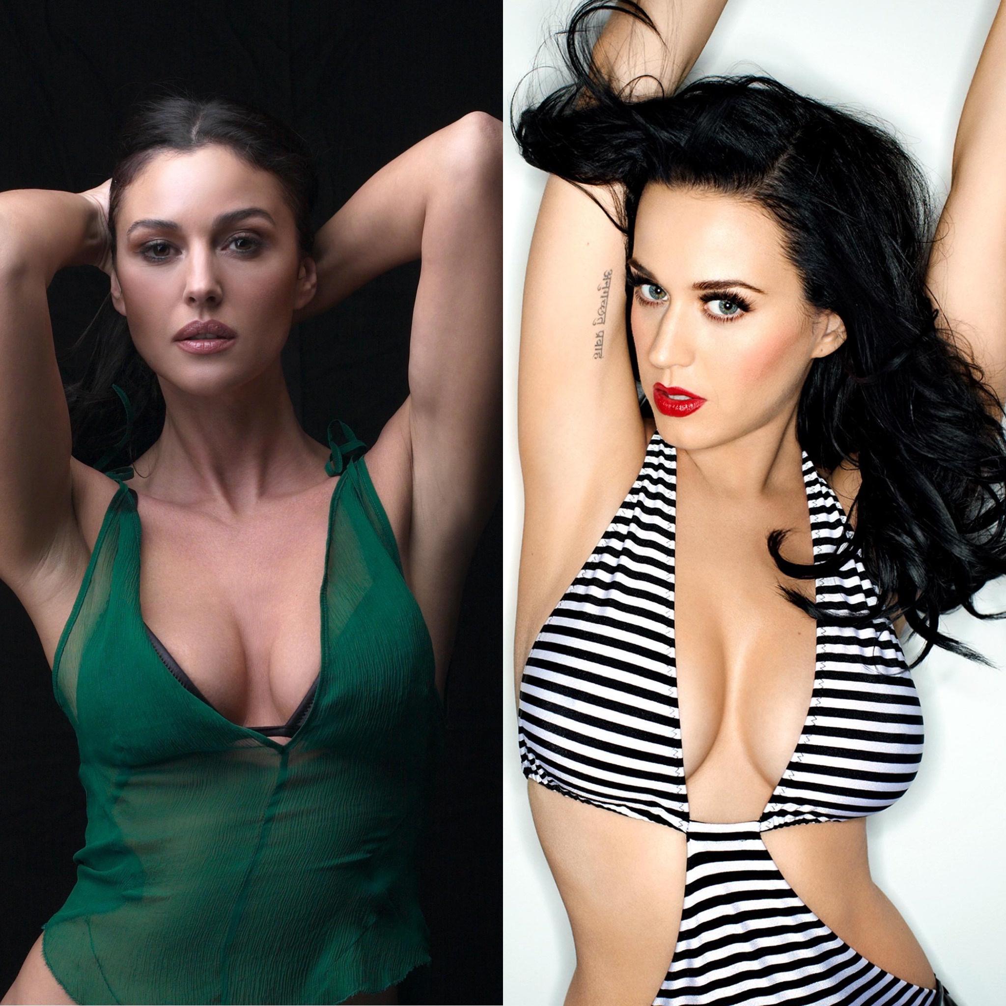 Monica Bellucci vs Katy Perry | Scrolller
