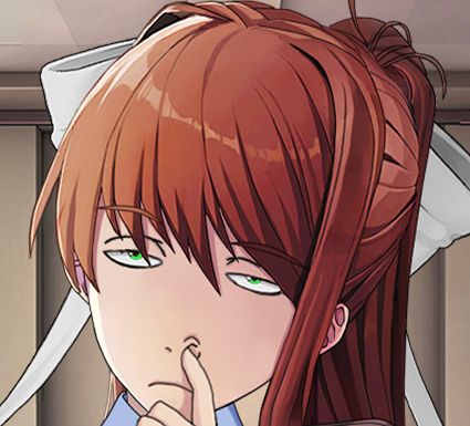 Monika picking her nose | Scrolller