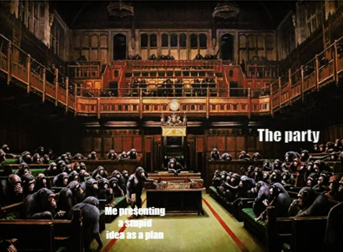 Monkey Brain make good plan | Scrolller