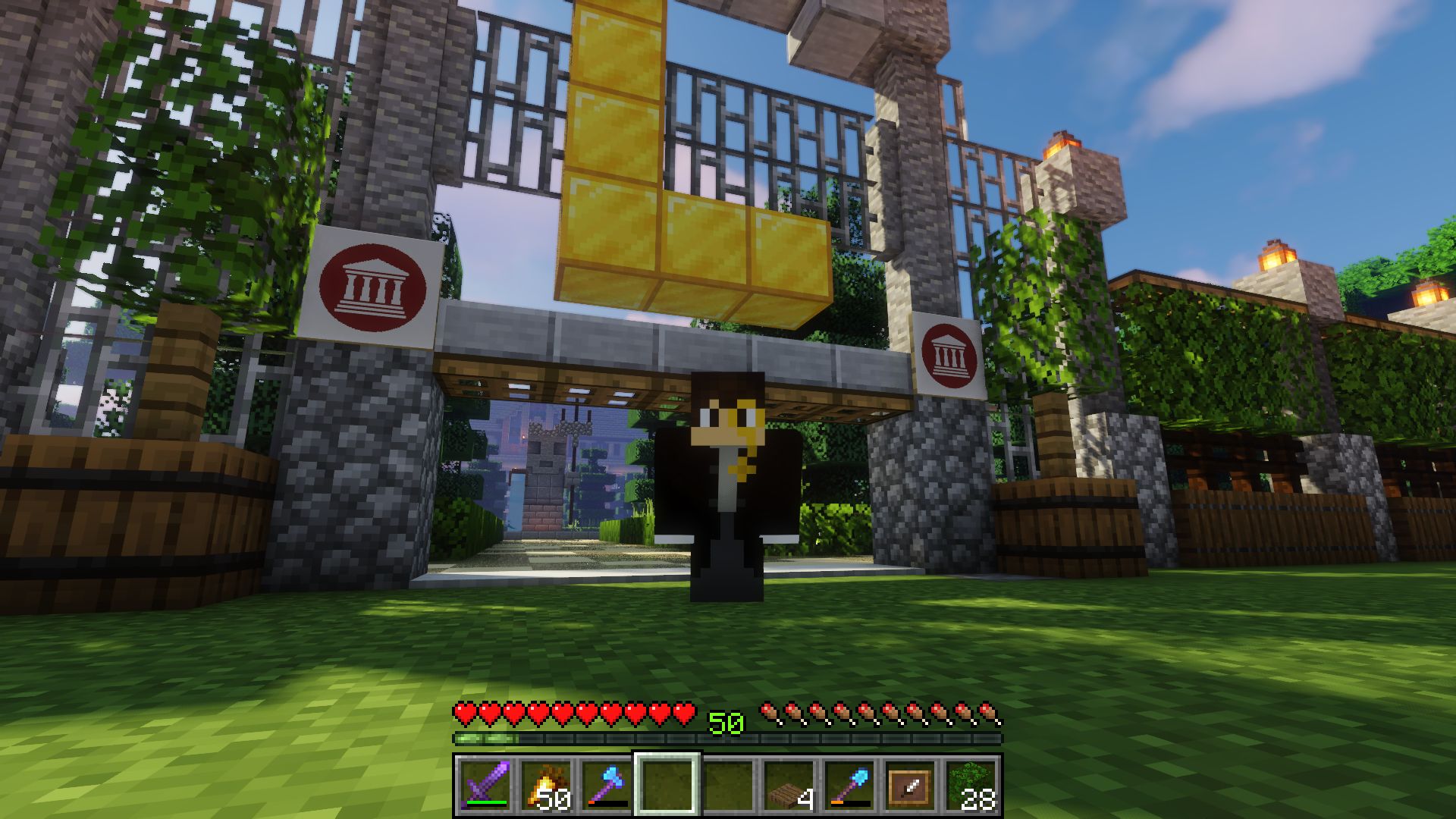 Mooie posters gemaakt op de minecraft server, hopelijk winnen we er een paar stemmen mee | Scrolller