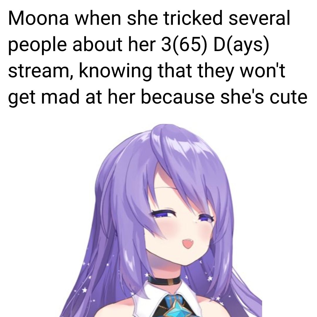 Moona did nothing wrong | Scrolller