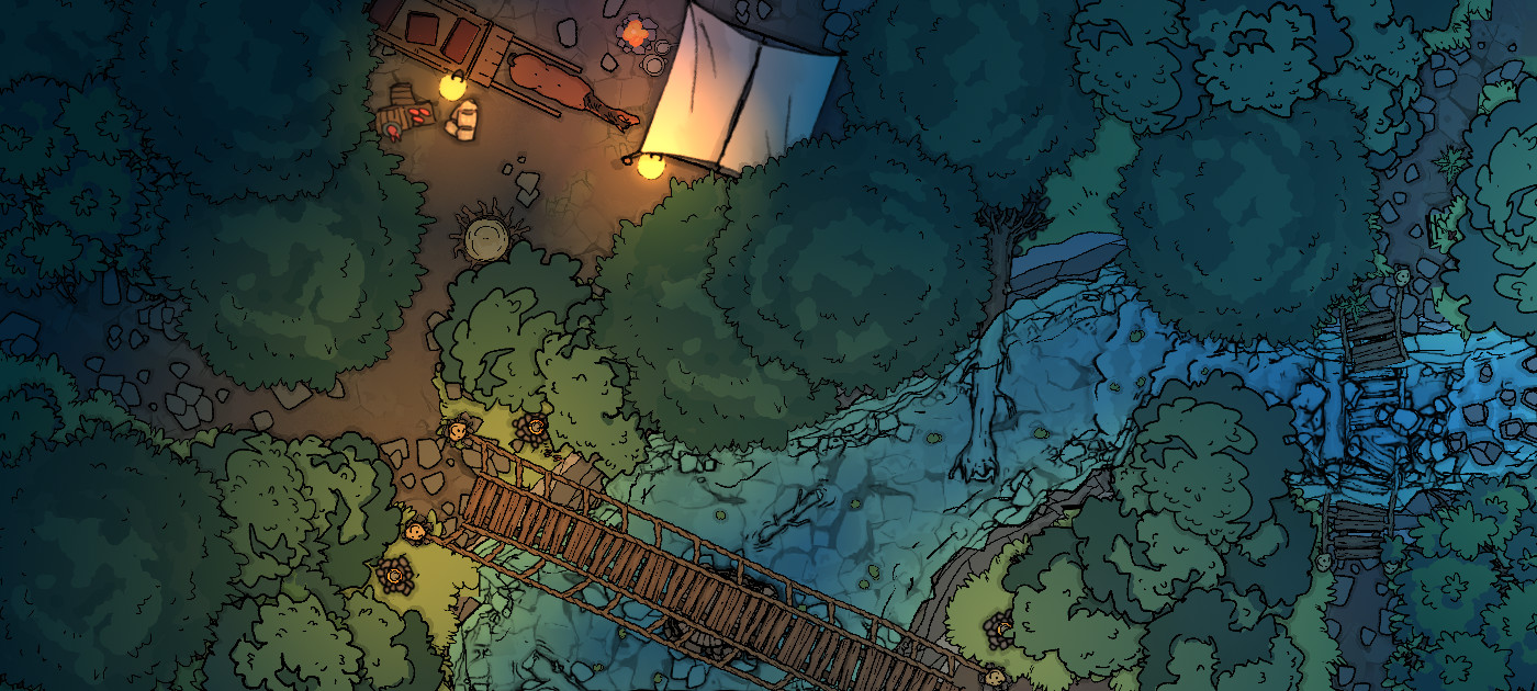 Moonlight River Crossing 20x9 | Scrolller