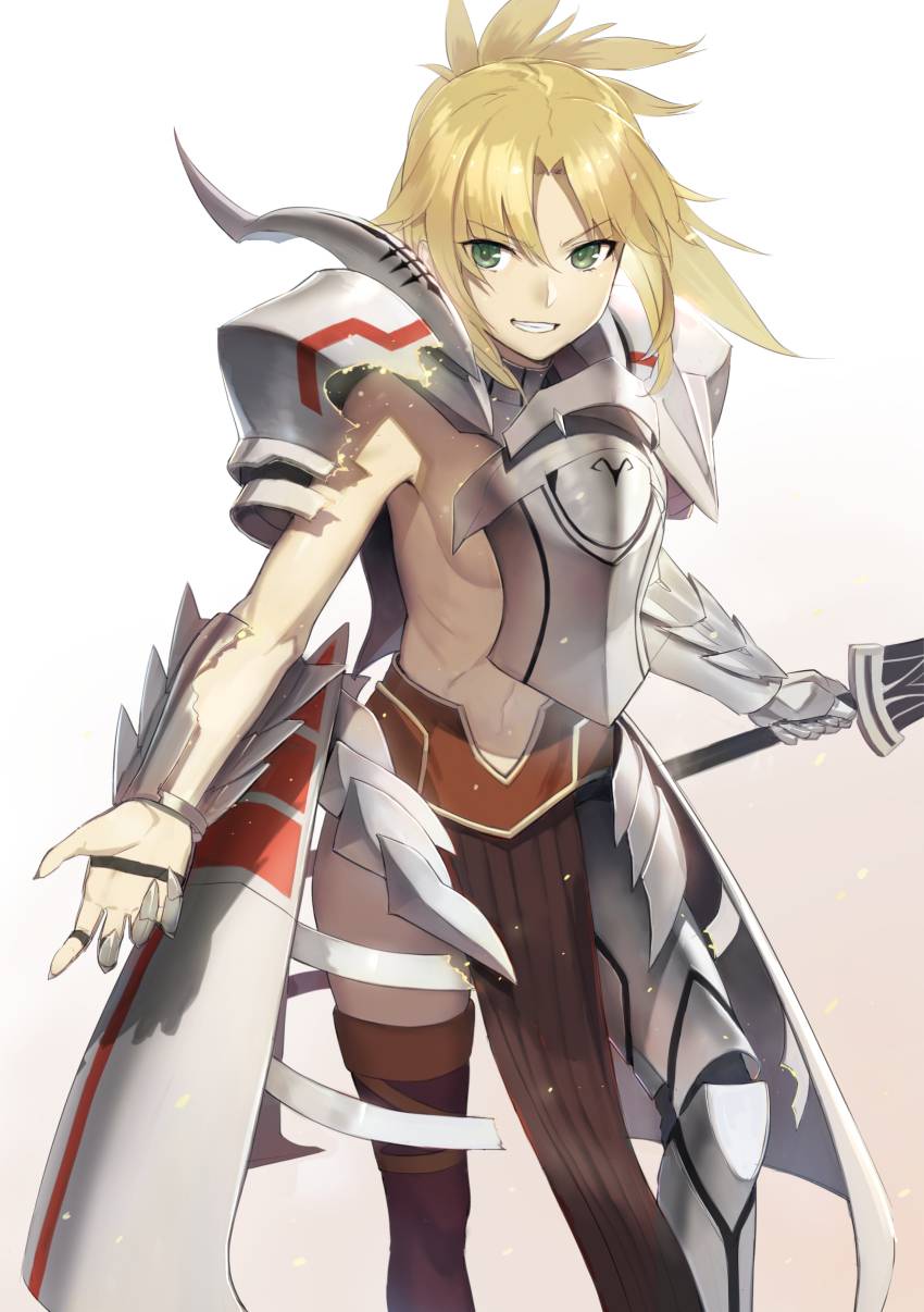 Mordred's materializing/de-materializing armor | Scrolller