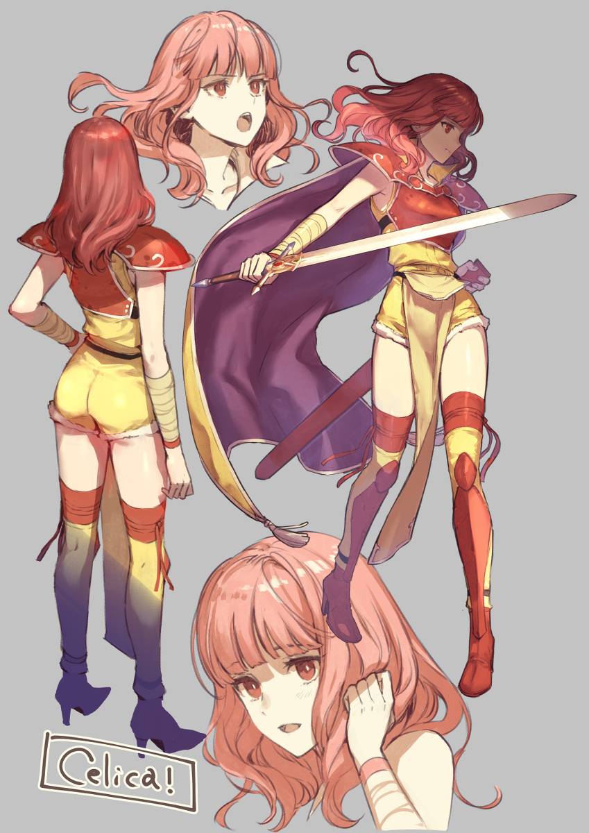 More Brave Celica Fanart by Fujikawa Akira (AKA artist for regular and fallen Celica) | Scrolller