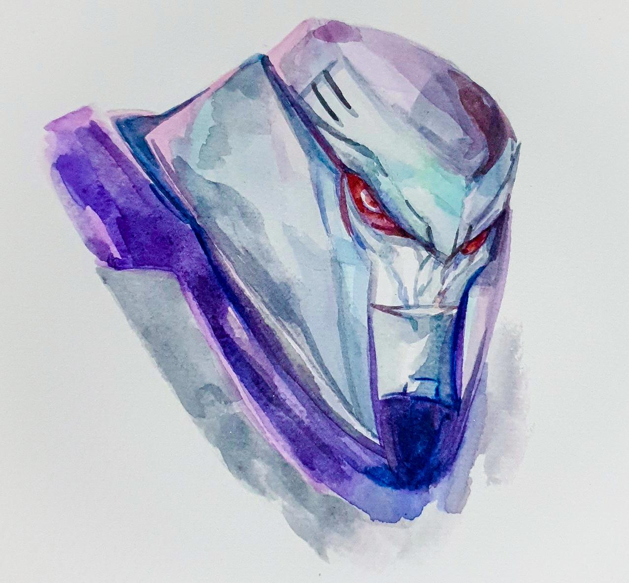 More megatron watercoloring :DDD | Scrolller