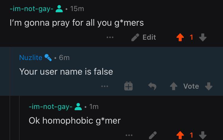 More proof that g*mers are homophobic | Scrolller